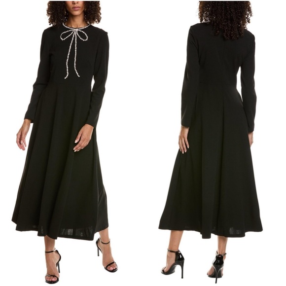 O.P.T. | Dresses | Opt Bow Maxi Dress Nwt | Poshmark